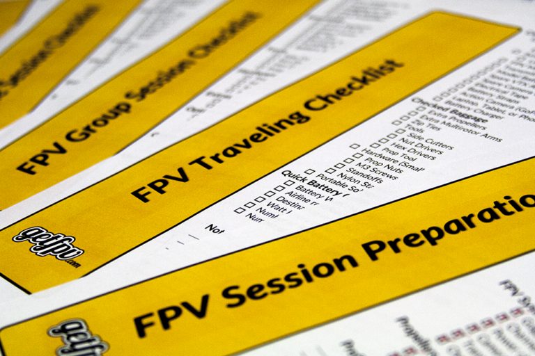 Preparing for Flight with an FPV Checklist – GetFPV Learn
