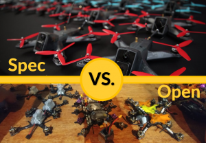 FPV Racing Class: Spec Racing vs. Open – GetFPV Learn