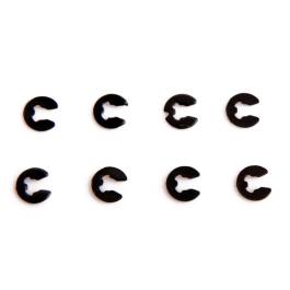 Replacement C-Clips - For 2mm Shafts (10pcs)