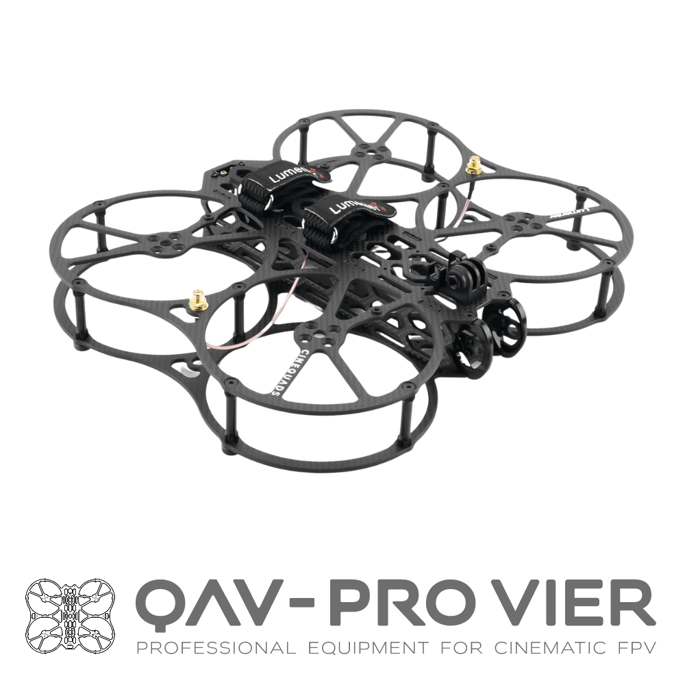 Lumenier QAV-PRO Vier Whoop 4" Cinequads Edition Frame Kit